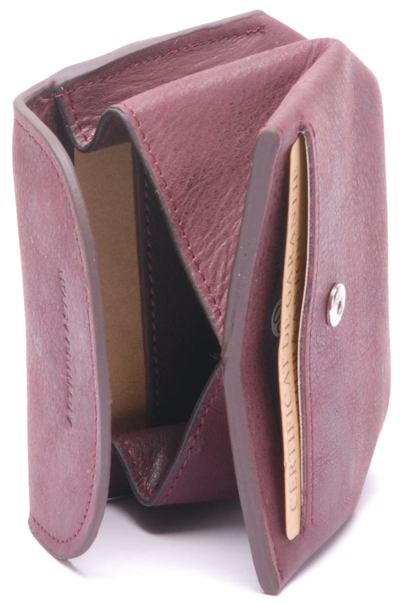 Oiled leather wallet